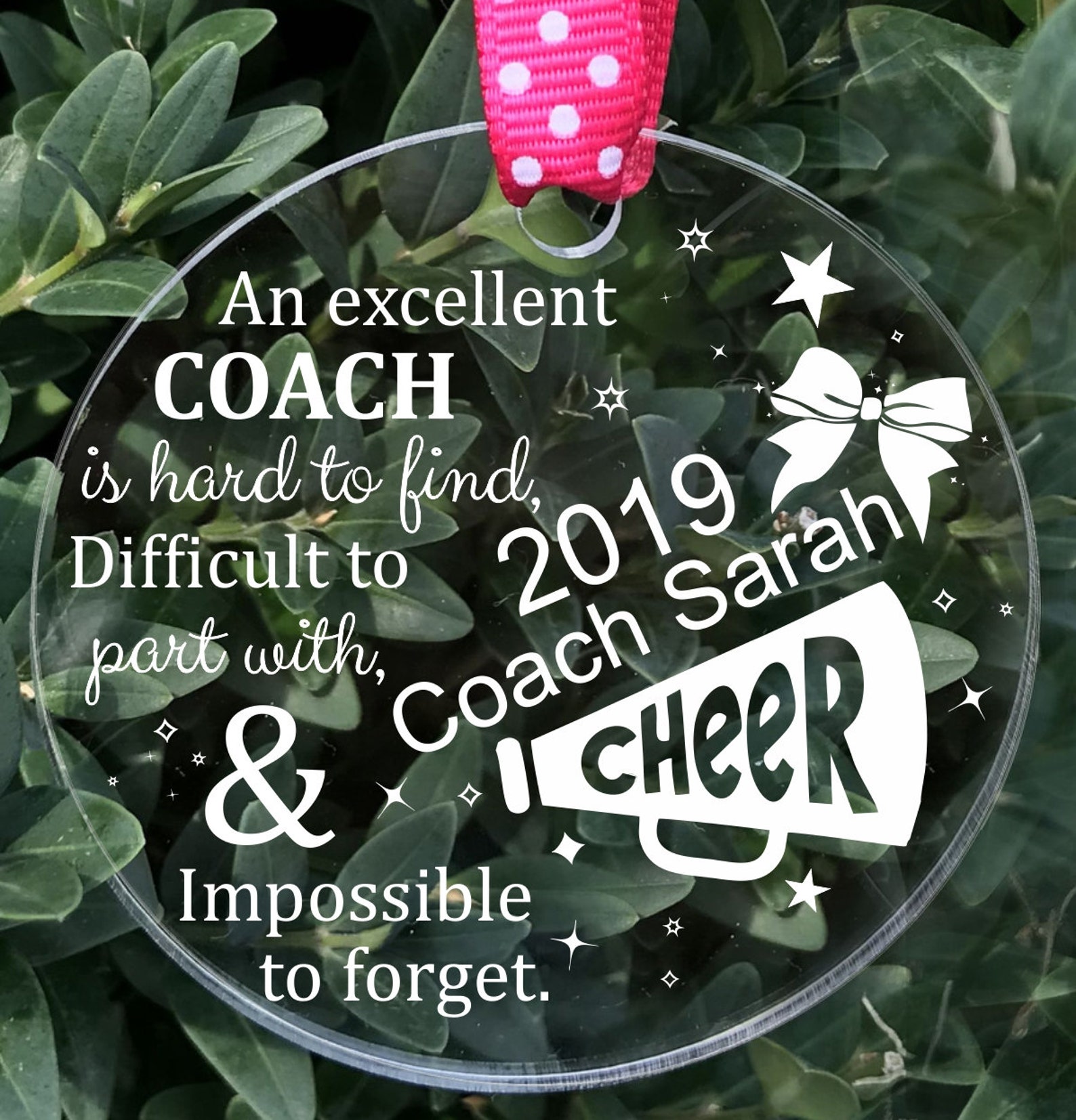 Cheer Coach Gifts Cheerleading Coach Gifts Cheerleader Coach | Etsy
