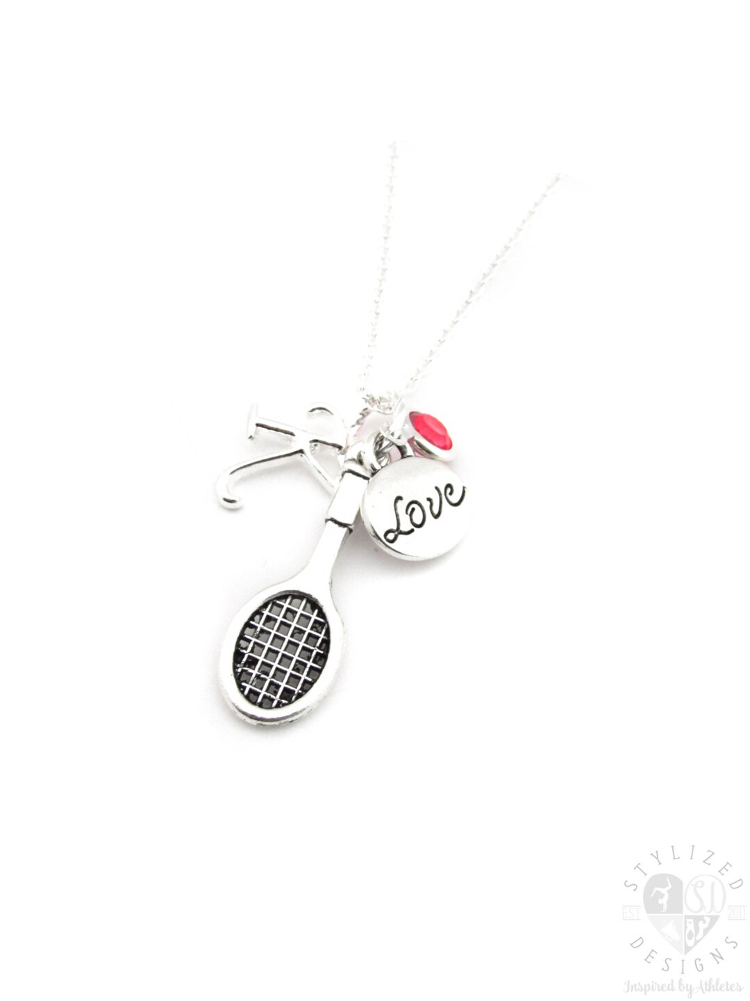 Tennis Necklace, Tennis Gifts, Tennis Jewelry, Gifts for Tennis, Tennis ...