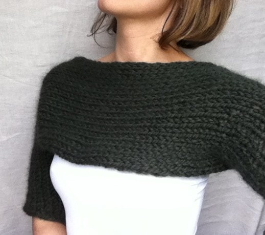 Outlander Knit Shrug in Baby Alpaca, Shoulder Shrug, Balletcore ...