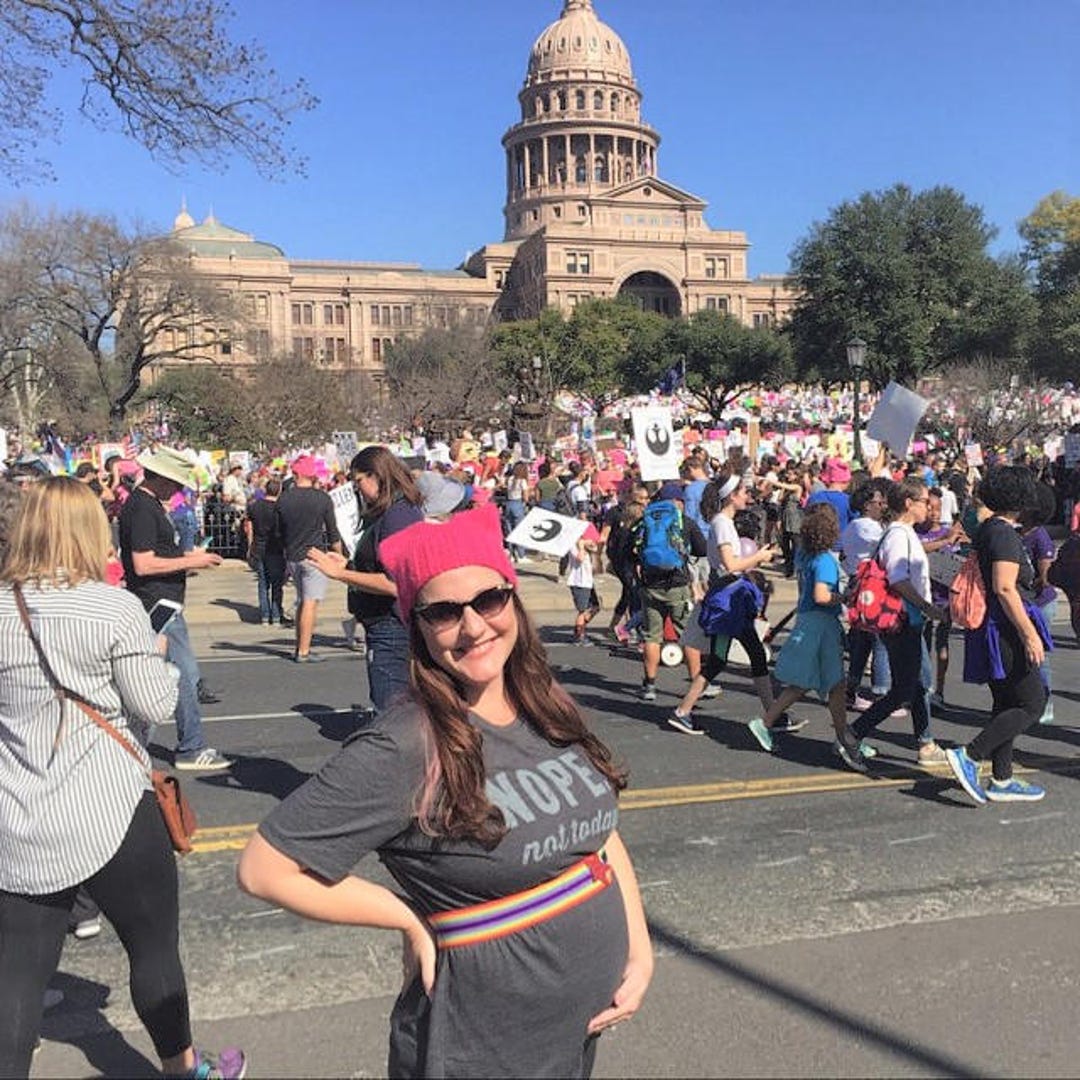 Pink Pussyhat Project / Womens March Pink Knit Cat Hat, Made in USA - Etsy