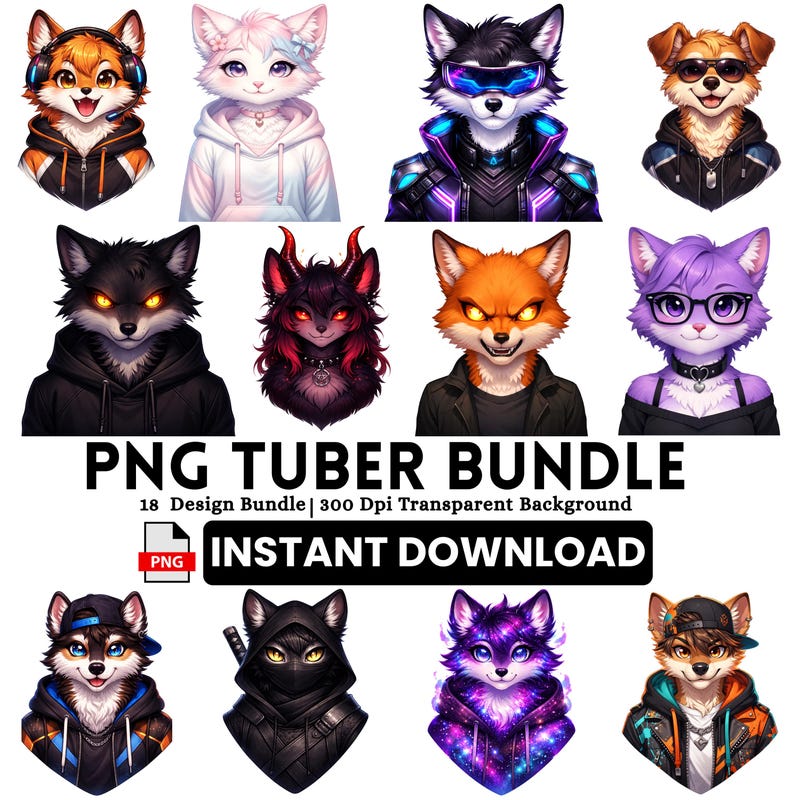 Free Png Tuber Models - Etsy