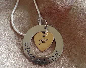 Personalized Graduation Necklace, Senior Necklace, Class of 2021, High ...