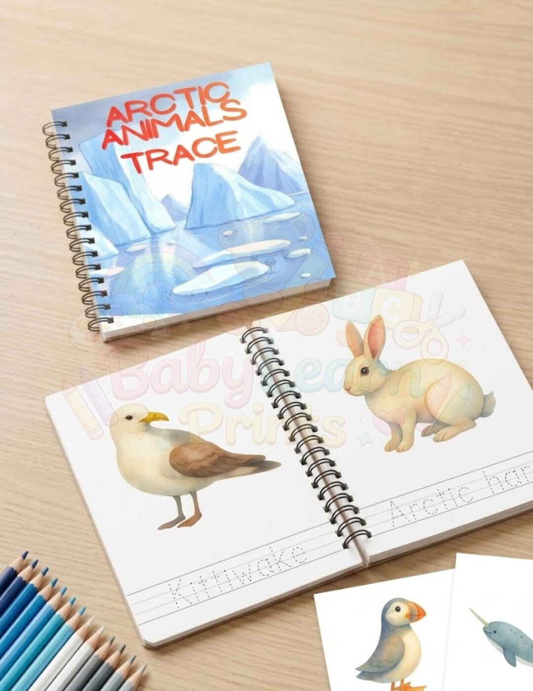 Trace-arctic Animals-pdf for Children-learn Animals-puppies-drawings ...