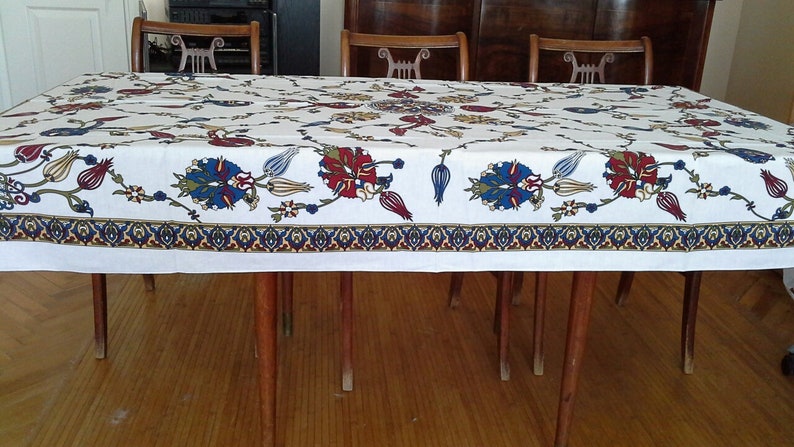 NEW Tablecloth With Classical Turkish/ottoman Design Large - Etsy