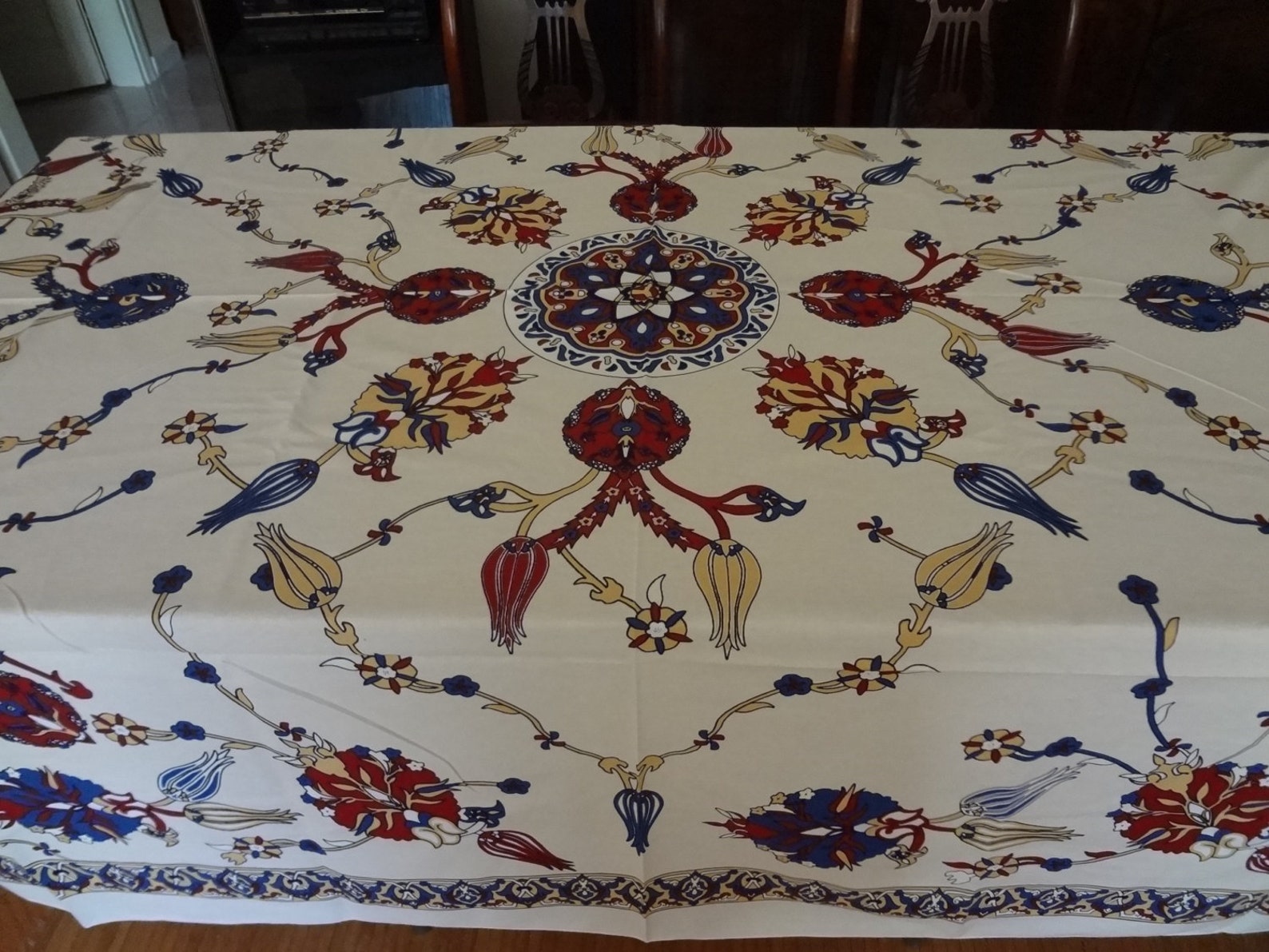 NEW Tablecloth With Classical Turkish/ottoman Design Large - Etsy