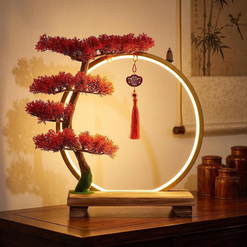 Chinese Design Table Lamp - Etsy