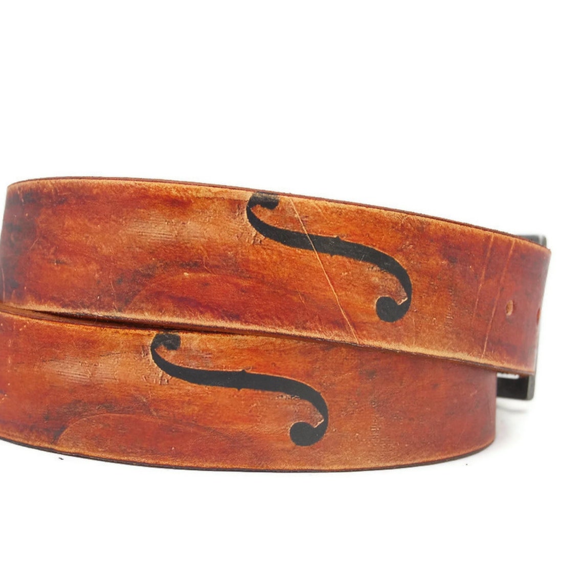 Handmade Leather Belt CELLO / Brown Belt / Gift for Him /her/them ...