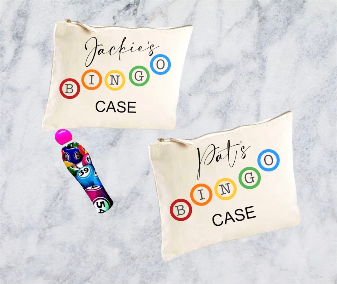 Personalised Bingo Pen Accessory Case - Etsy