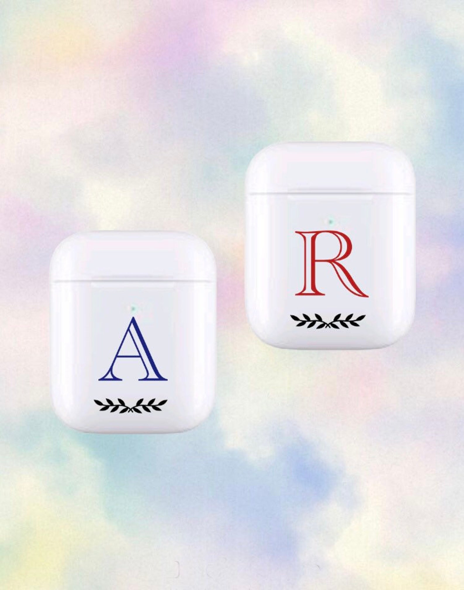 Air Pod Case Personalised Vinyl Decal - Choose Your Colour and Initial ...