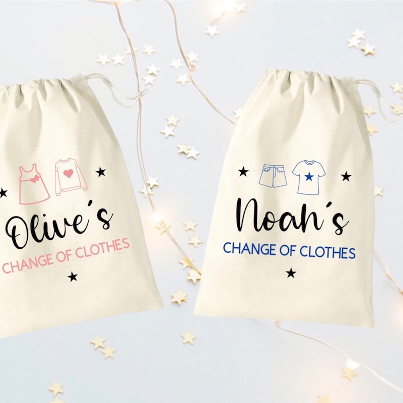 Spare Clothes Personalised - Etsy