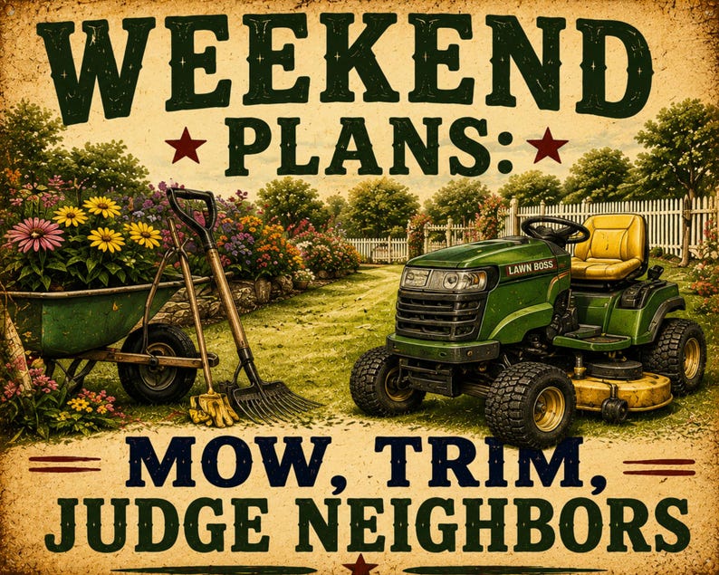 Vintage Lawn Care Sign, Mower Garden Wall Art (digital Download) - Etsy UK