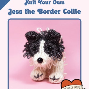 Jess the Border Collie - Knitting Kit - Etsy UK