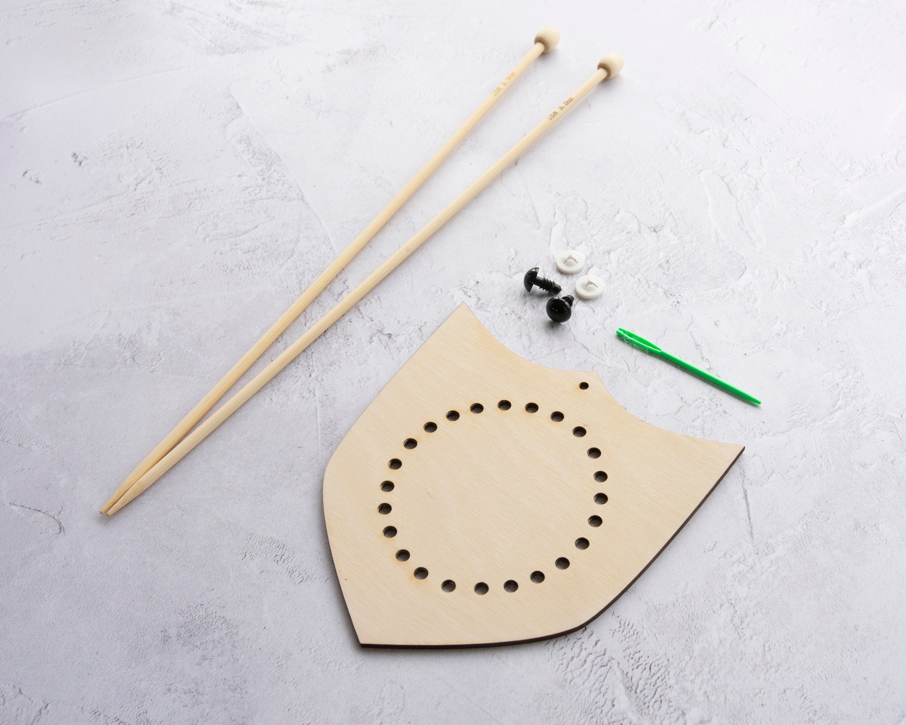 Mini Highland Cow Head Knitting Kit - Etsy UK