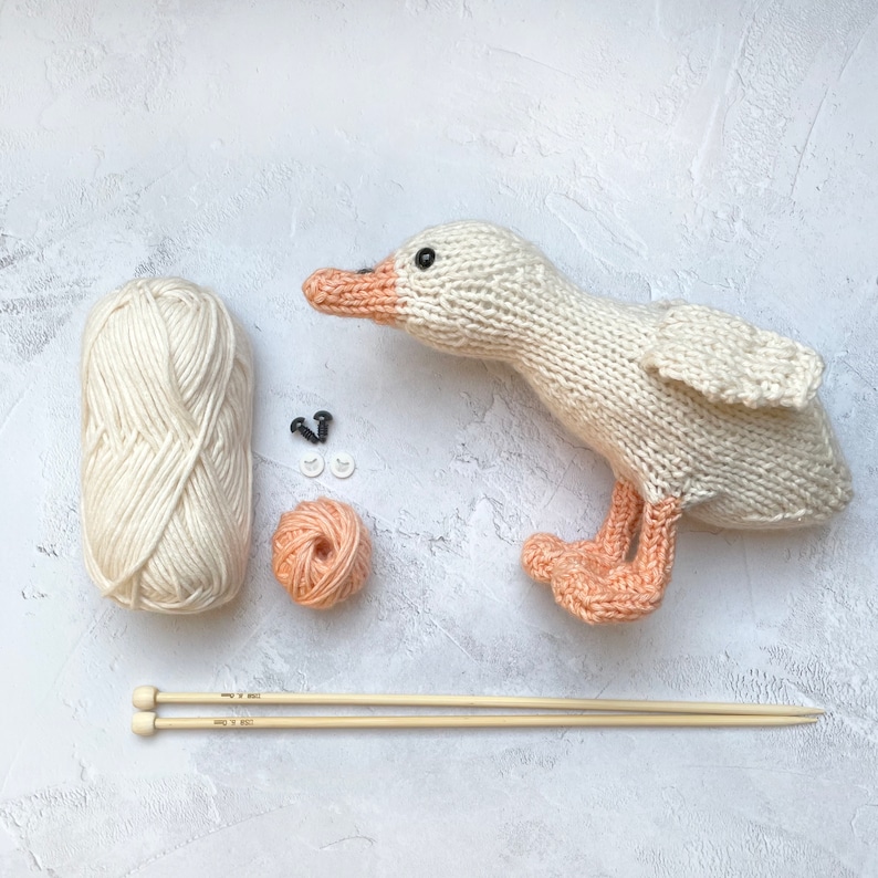 Duckling Digital PDF Knitting Pattern | Etsy