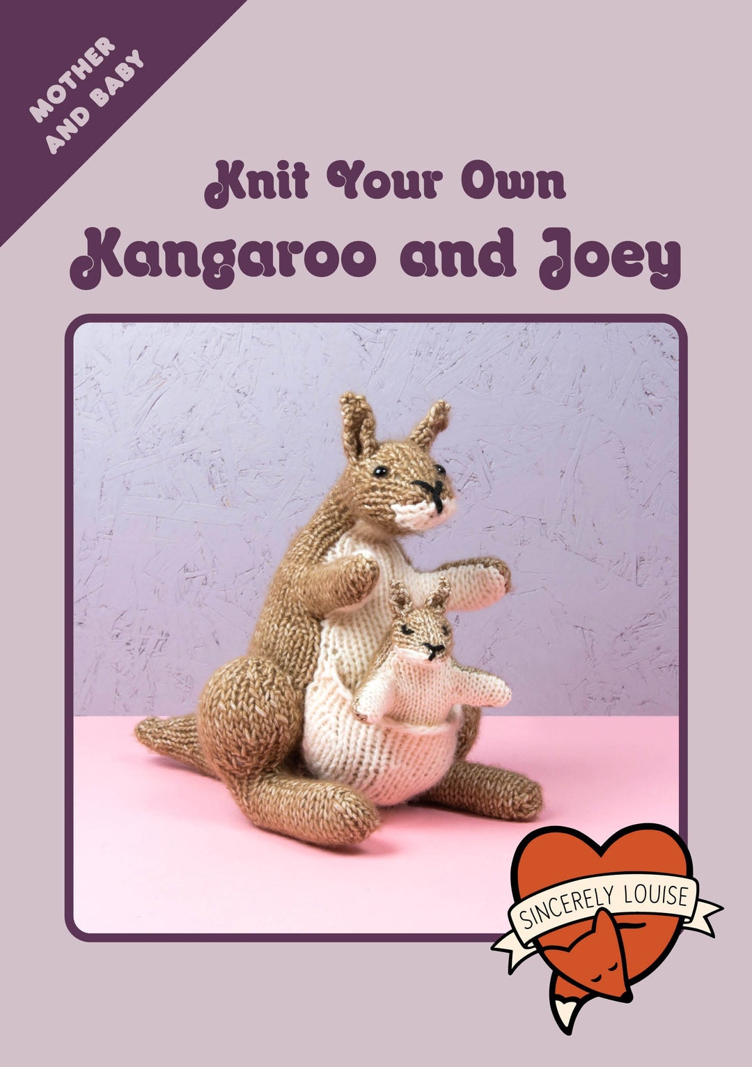 Kangaroo Digital PDF Knitting Pattern - Etsy