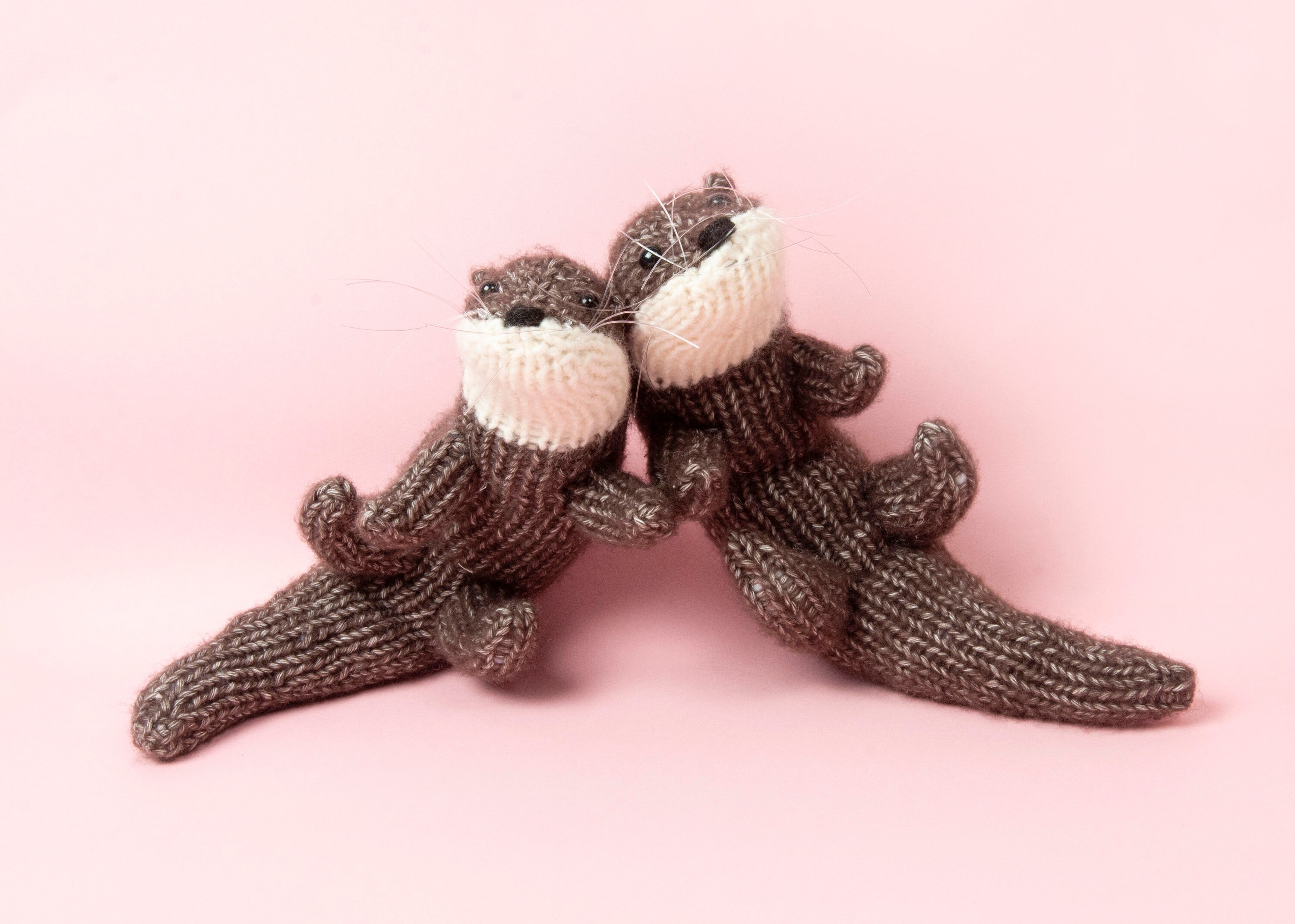 Pair of Otters - Digital PDF Knitting Pattern - Etsy