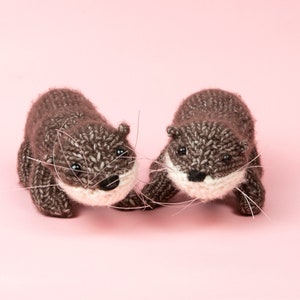 Pair of Otters - Digital PDF Knitting Pattern - Etsy