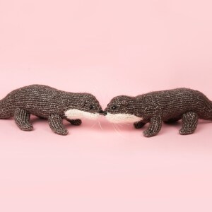 Pair of Otters - Digital PDF Knitting Pattern - Etsy