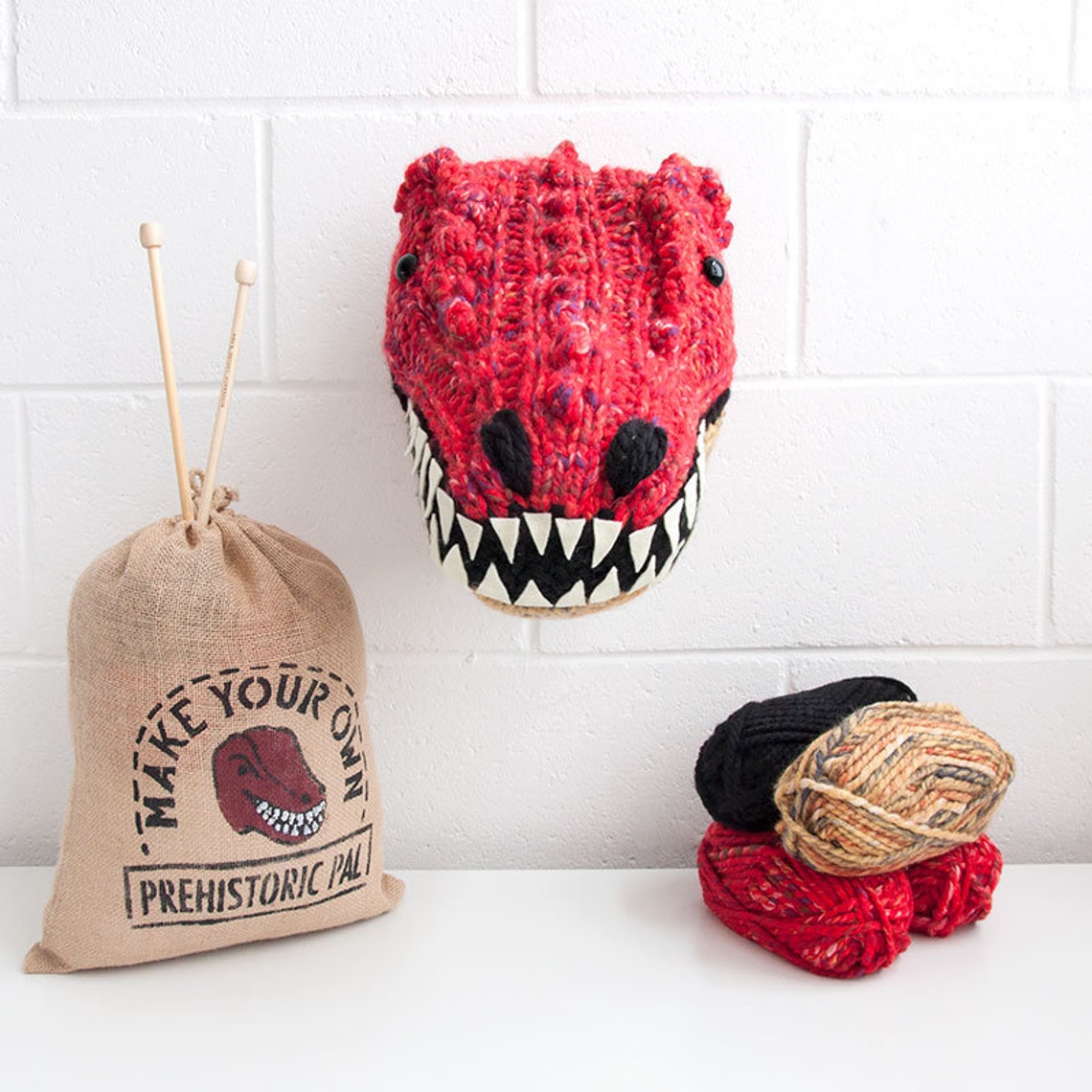T-rex PDF Knitting Pattern - Etsy