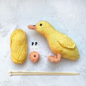 Duckling - Digital PDF Knitting Pattern - Etsy
