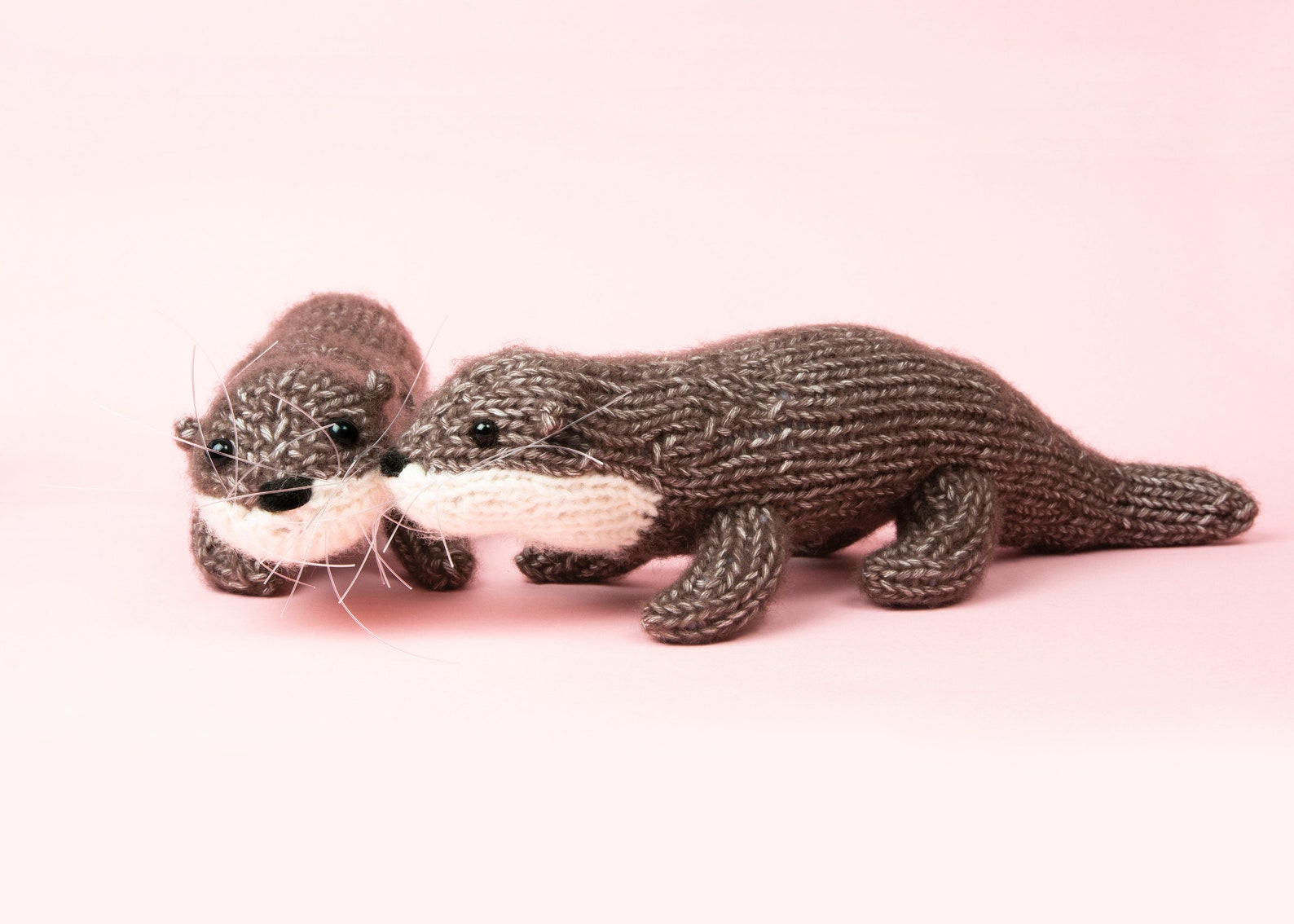 Pair of Otters - Digital PDF Knitting Pattern - Etsy
