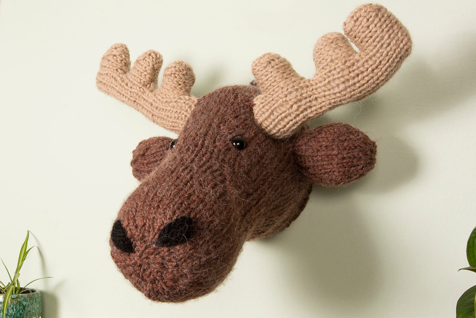 Giant Moose Head Knitting Kit - Etsy