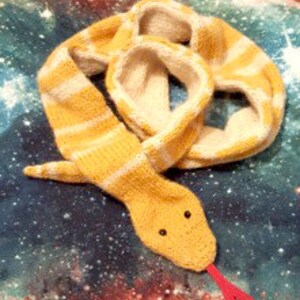 Snake Scarf - Digital PDF Knitting Pattern - Etsy UK