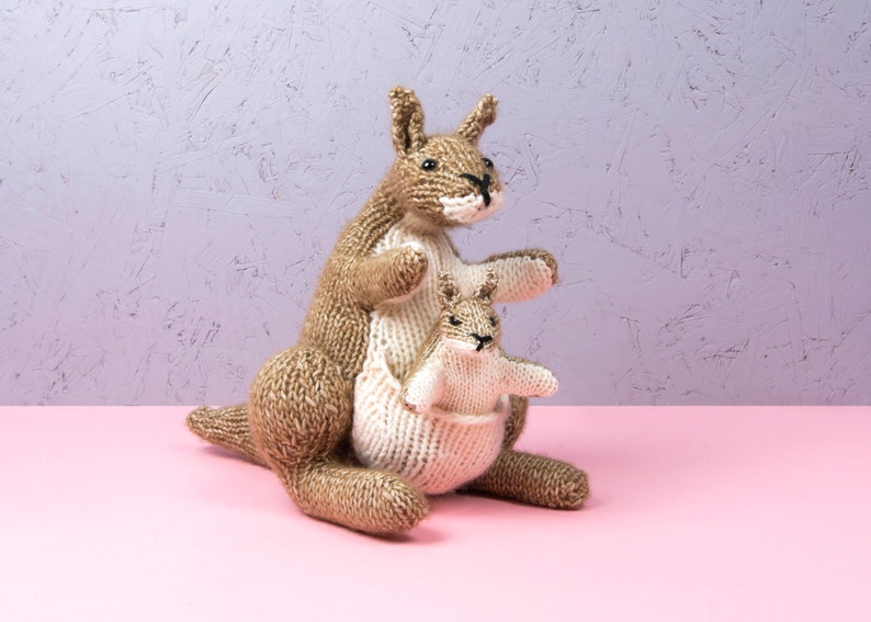 Kangaroo Digital PDF Knitting Pattern - Etsy