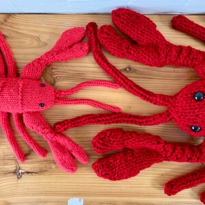 Lobster - Digital PDF Knitting Pattern - Etsy UK