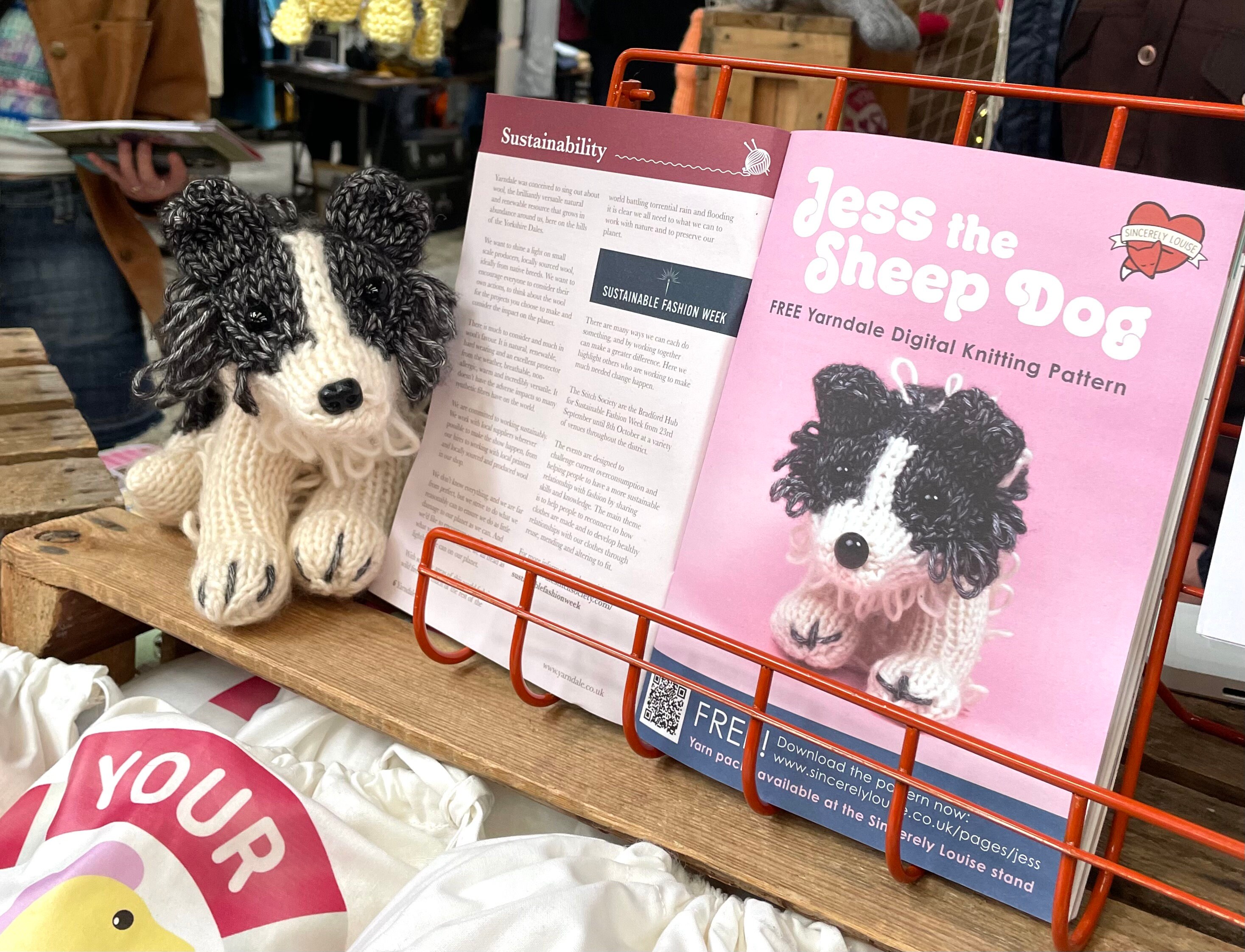 Jess the Border Collie - Knitting Kit - Etsy UK