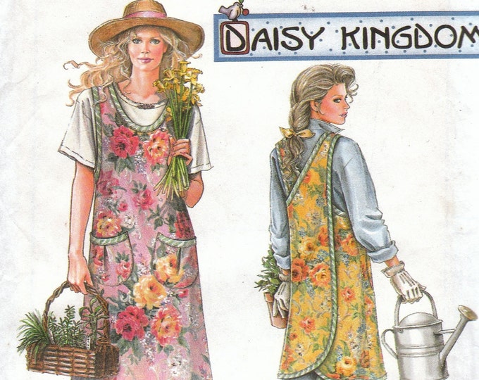 Daisy Kingdom Apron Pattern Simplicity 9245 Uncut - Etsy