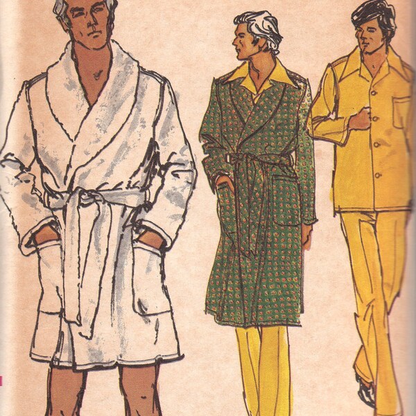 Mens Robe Pattern - Etsy