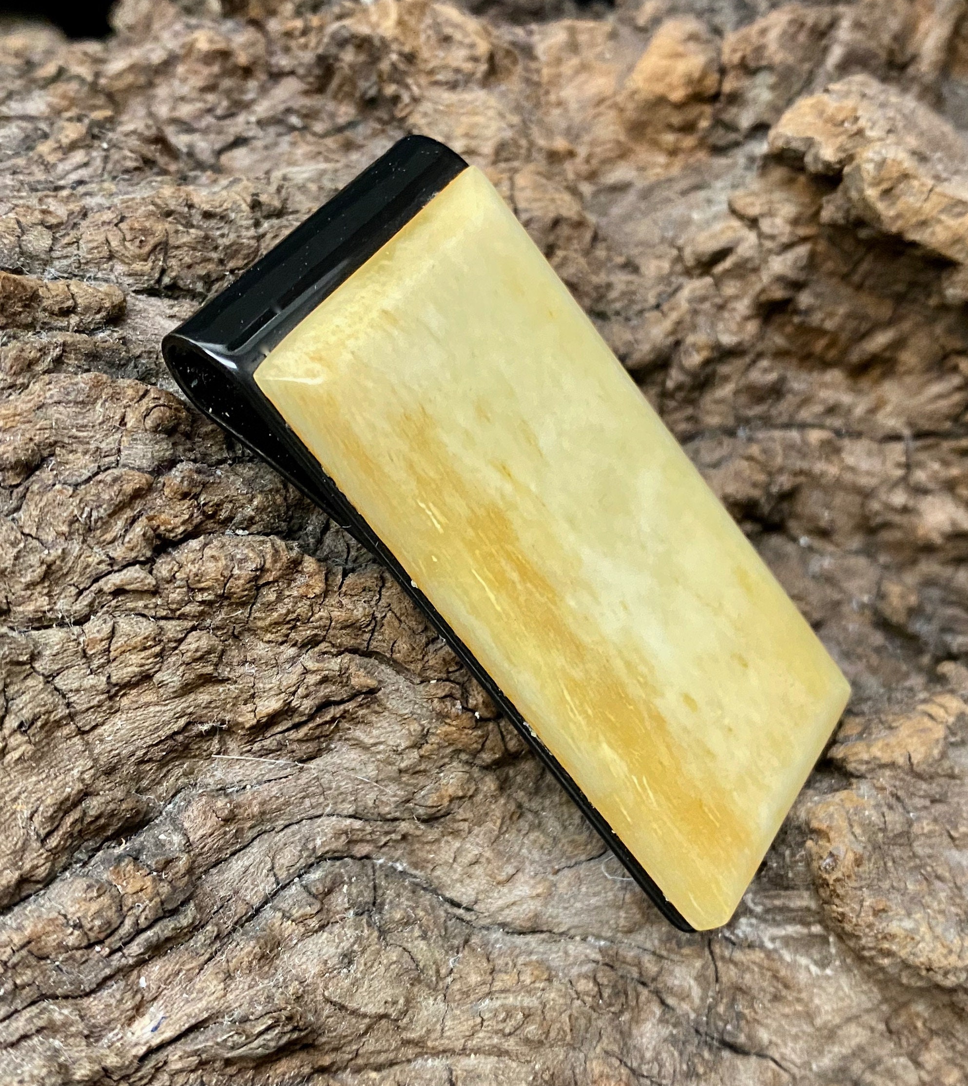 Money Clip Buffalo Bone Money Clips Hand Stamped Money | Etsy