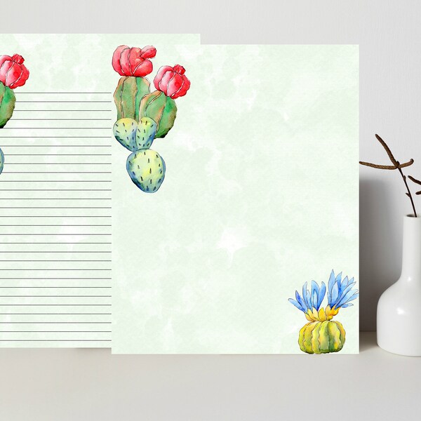 Cactus Watercolor - Etsy