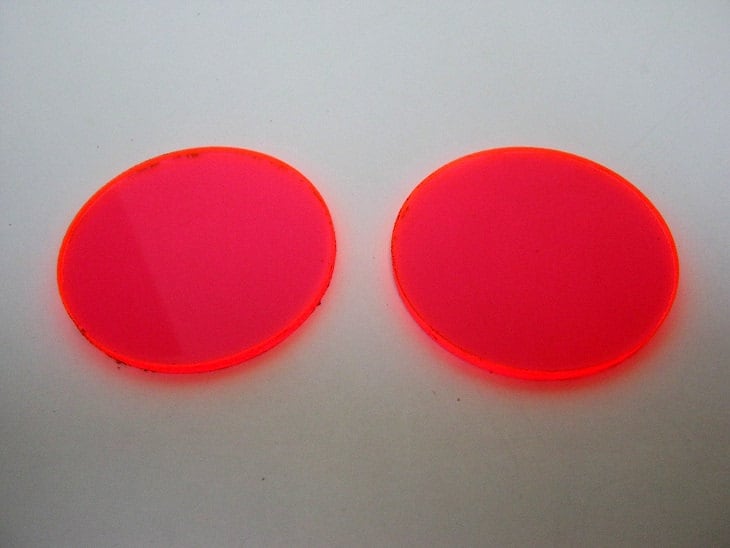 UV Red lens addition for goggles see through | Etsy