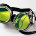Victorian Steampunk, Mad Scientist Goggles, dr. Jekyll XIV Green UV ...