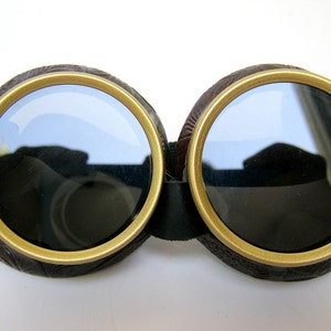 Dark Lens, See Through, Goggle Lens, Cyberpunk Goggles, Burning Man ...
