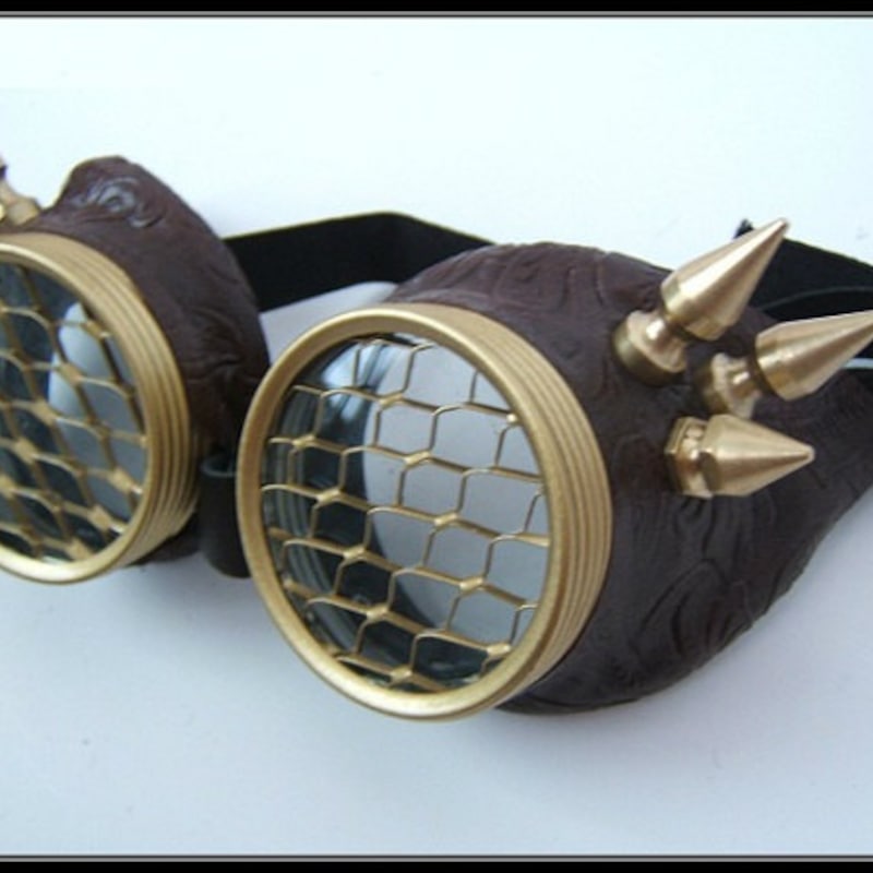 Steampunk Goggle Glasses - Etsy