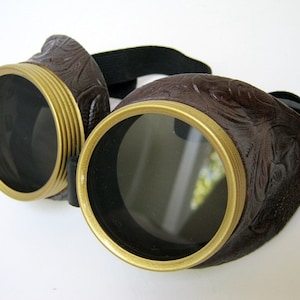 Dark Lens, See Through, Goggle Lens, Cyberpunk Goggles, Burning Man ...