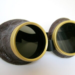 Dark Lens, See Through, Goggle Lens, Cyberpunk Goggles, Burning Man ...