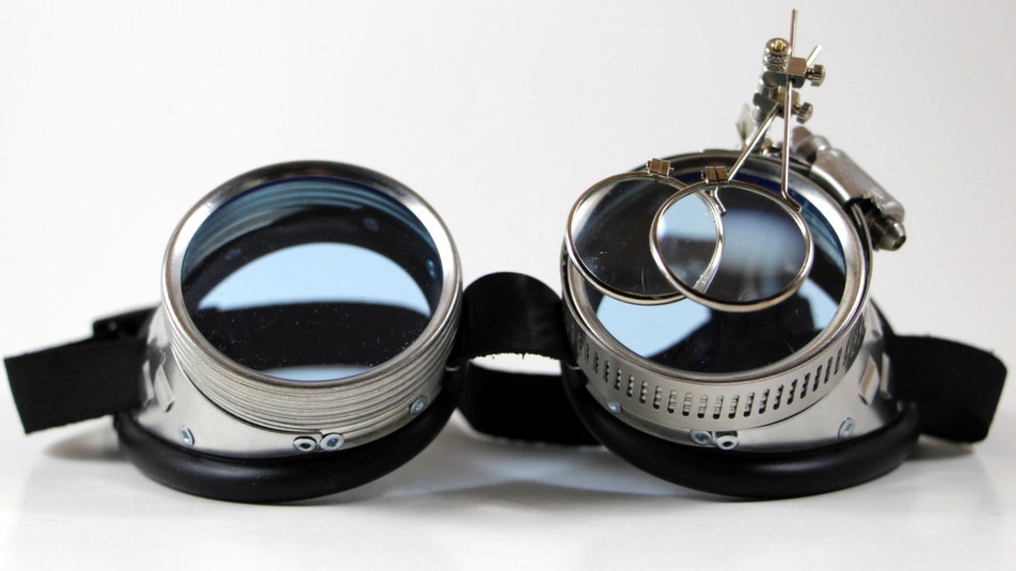 Victorian Steampunk Mad Scientist Costume Goggles dr. | Etsy