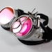 Victorian Steampunk, Mad Scientist Goggles, dr. Jekyll XVI Red UV ...