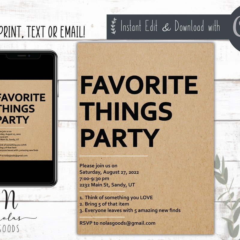 Favorite Things - Etsy