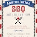 Appreciation Invitation, Appreciation BBQ Party Invitation, Customer ...