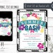 Summer Bash Invitation Digital Download, Luau Block Party, Summer Block ...
