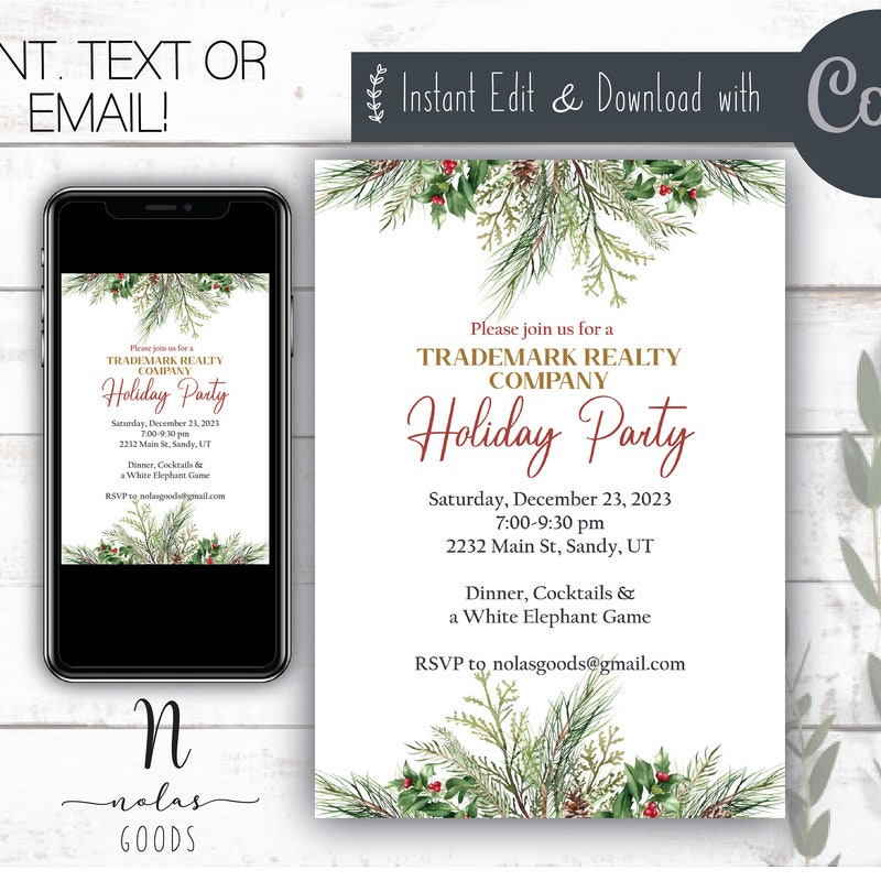 Party Invitations - Etsy