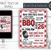Customer Appreciation Invitation, Appreciation BBQ Party Invitation ...