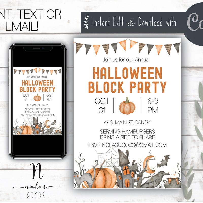 Halloween Blocks - Etsy