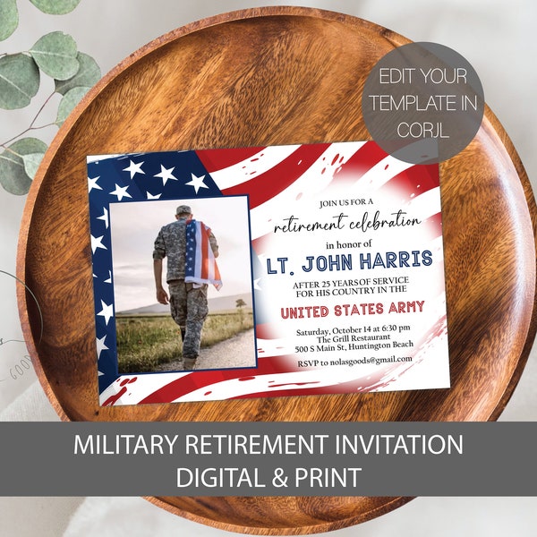 Military Retirement - Etsy