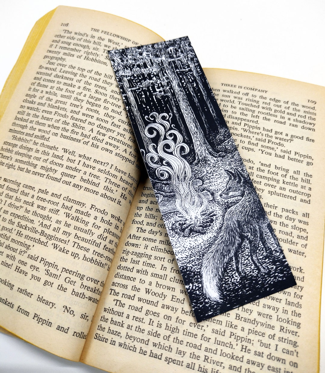 The Curious Fox J. R. R. Tolkien Bookmark Lord of the Rings the Hobbit ...